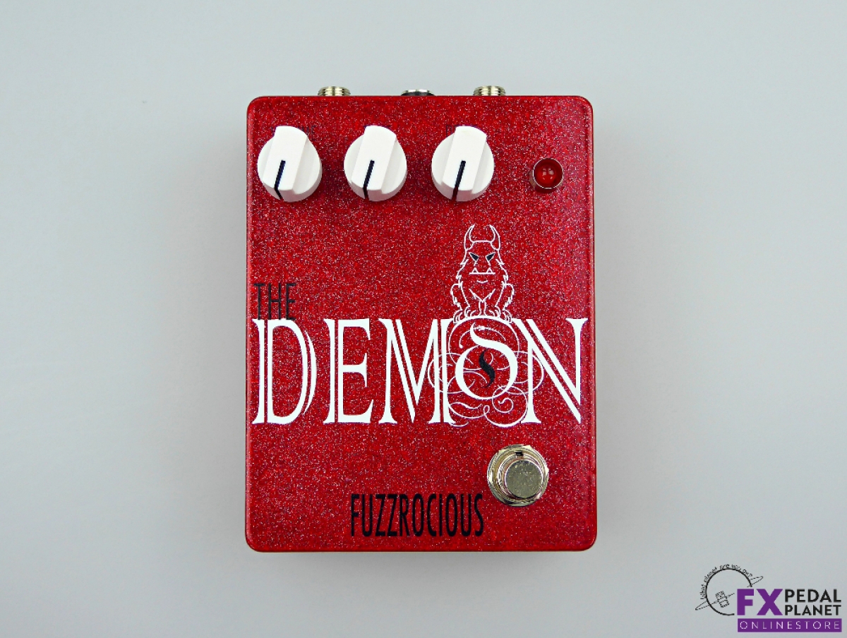 Fuzzrocious Demon Overdrive Effects Pedal | Fuzzrocious Pedals Effects ...