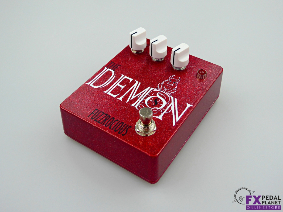 Fuzzrocious Demon Overdrive Effects Pedal | Fuzzrocious Pedals Effects ...