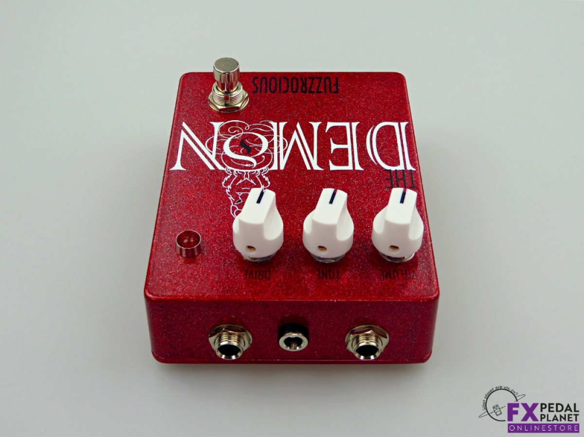 Fuzzrocious Demon Overdrive Effects Pedal | Fuzzrocious Pedals Effects ...