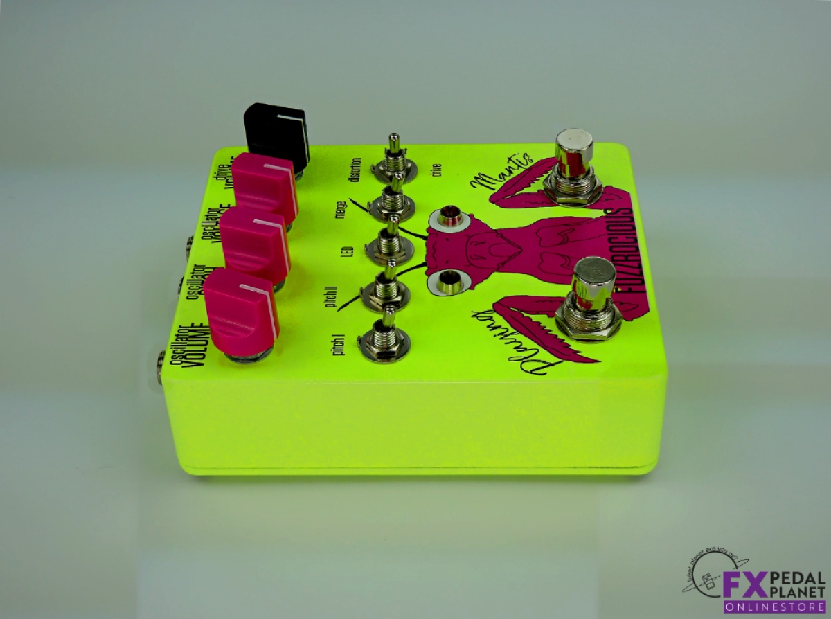 Fuzzrocious Playing Mantis Boost Overdrive Distortion Oscillation ...