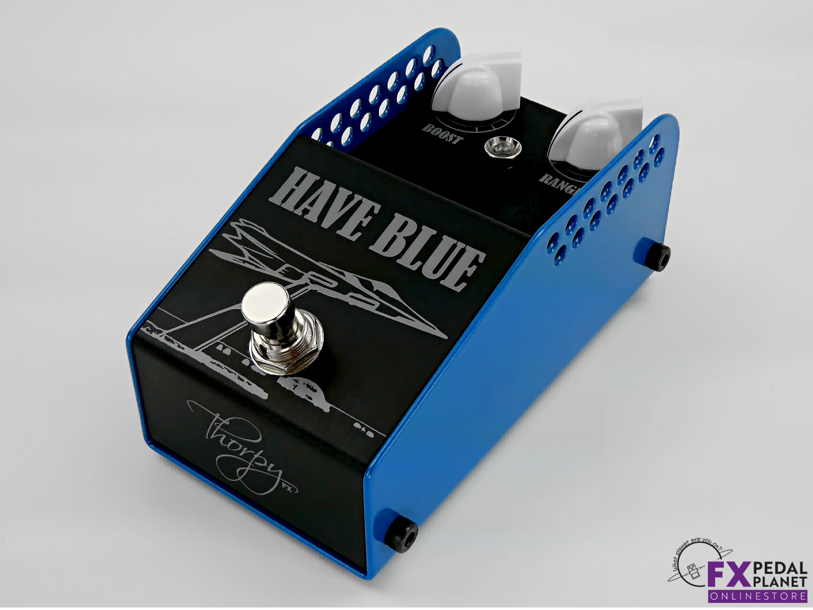 ThorpyFX Have Blue Germanium Boost Effects Pedal | Thor | FX Pedal ...