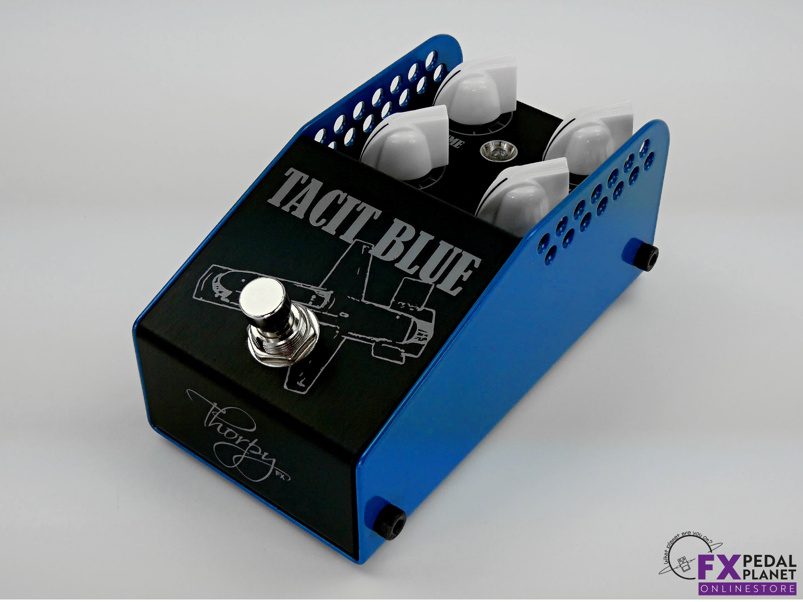ThorpyFX Tacit Blue Germanium Fuzz Effects Pedal | Thor | FX Pedal ...