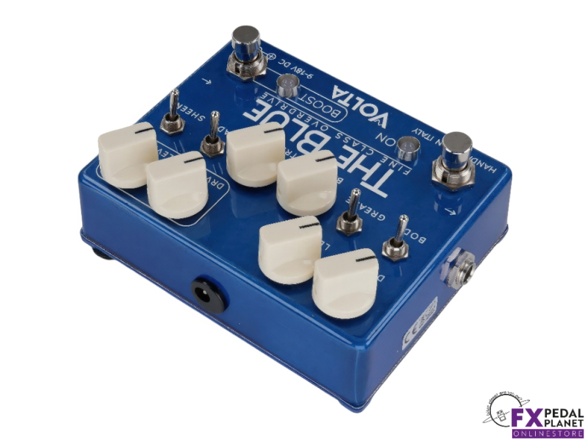 Volta Custom The Blue Overdrive Boost Effects Pedal | Volta Custom | FX ...