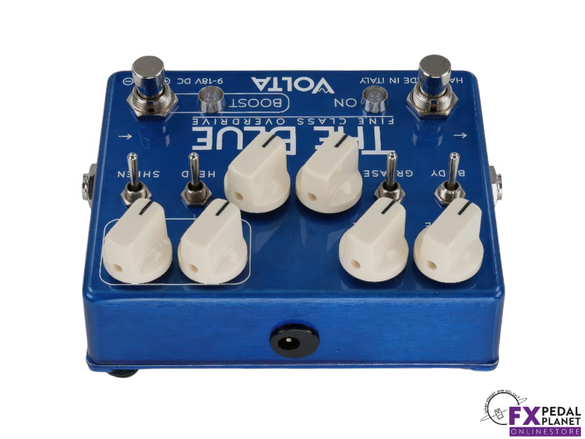 Volta Custom The Blue Overdrive Boost Effects Pedal | Volta Custom | FX ...
