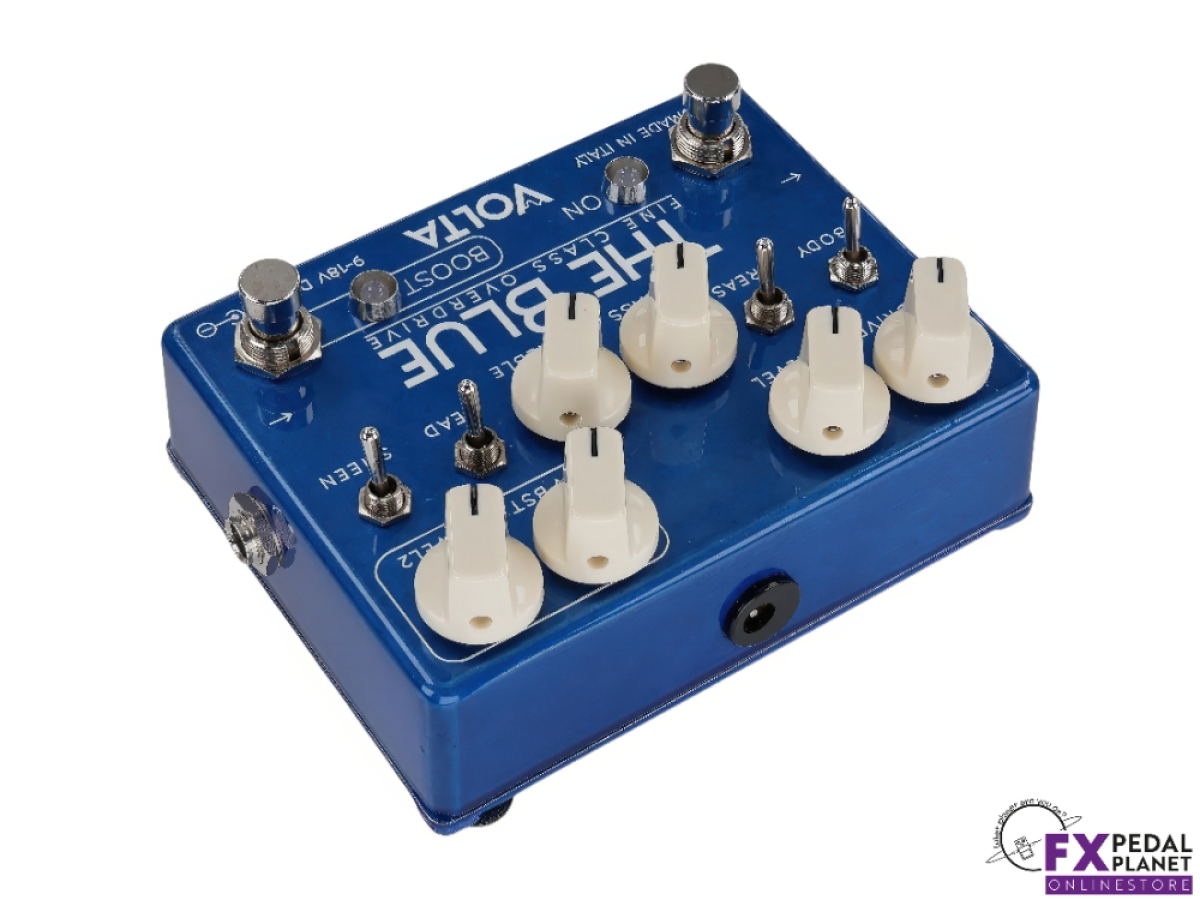 Volta Custom The Blue Overdrive Boost Effects Pedal | Volta Custom | FX ...