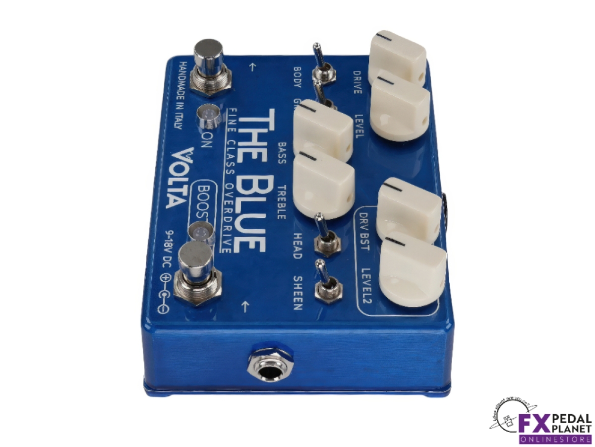 Volta Custom The Blue Overdrive Boost Effects Pedal | Volta Custom | FX ...