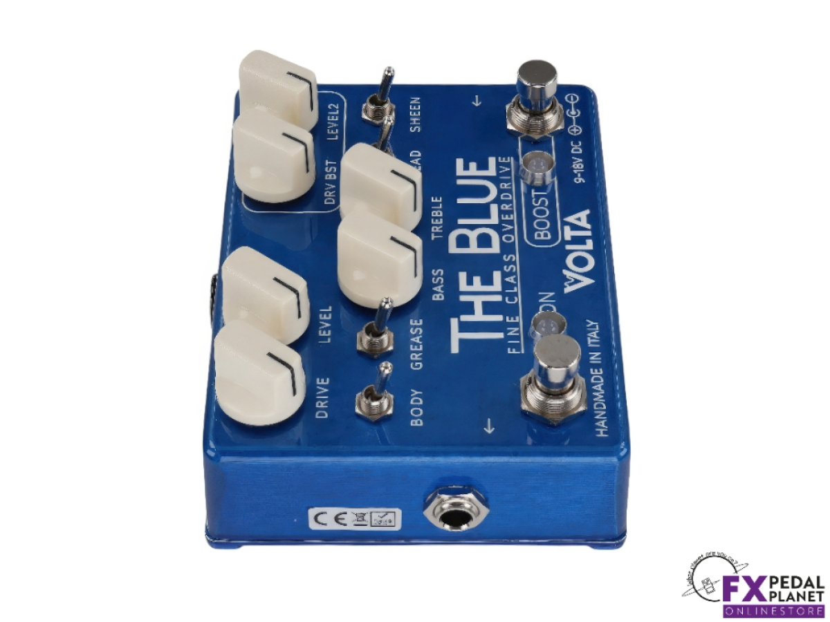 Volta Custom The Blue Overdrive Boost Effects Pedal | Volta Custom | FX ...