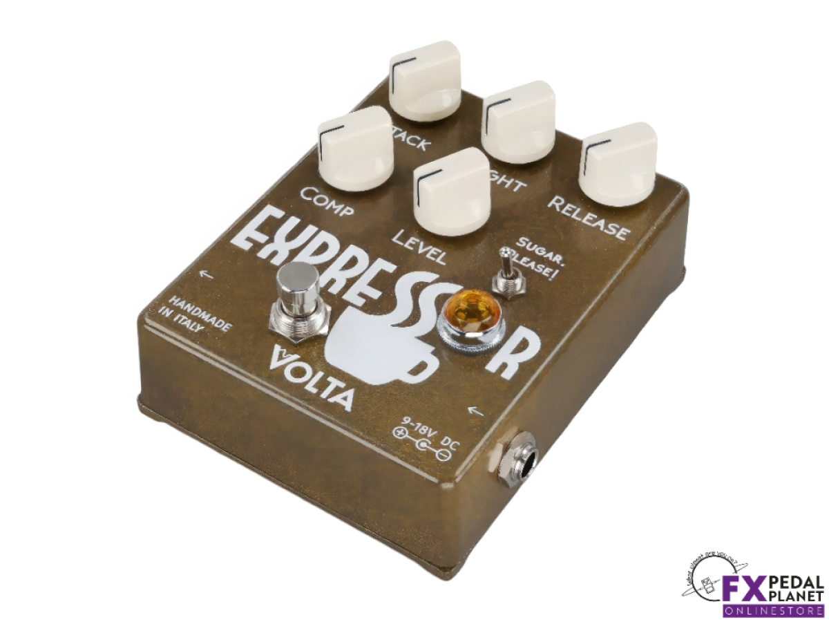 Volta Custom Expressor Compression Compressor Effects Pedal | Volta Custom | FX Pedal Planet Limited