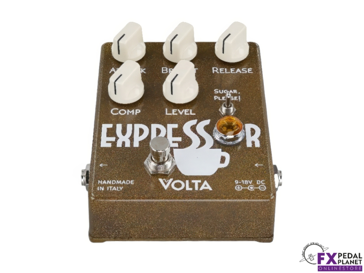 Volta Custom Expressor Compression Compressor Effects Pedal | Volta Custom | FX Pedal Planet Limited