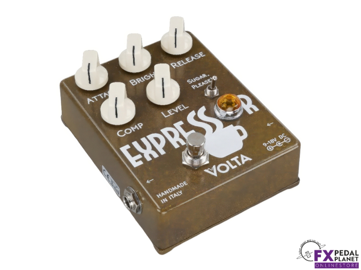 Volta Custom Expressor Compression Compressor Effects Pedal | Volta Custom | FX Pedal Planet Limited