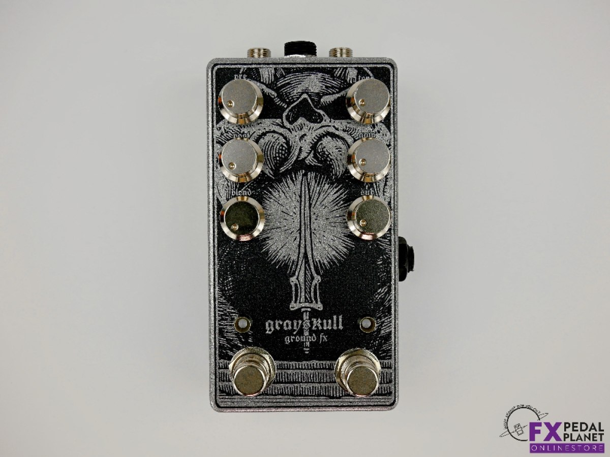 Ground FX Grayskull Distortion Effects Pedal | Ground FX Effects Pedals ...